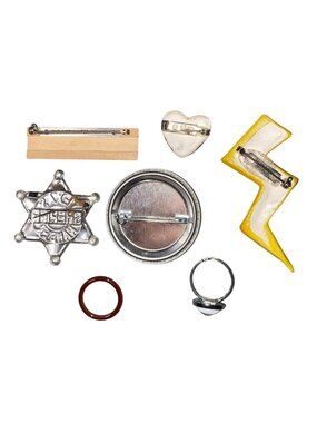 UKnbranded | Jewelry | Mixed Vintage Pin Ring Collection Includes Texas ...